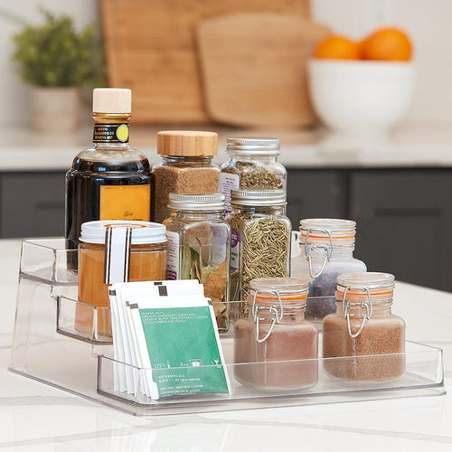 Kitchen Countertop Spice Tiered Storage Rack | LTD Commodities