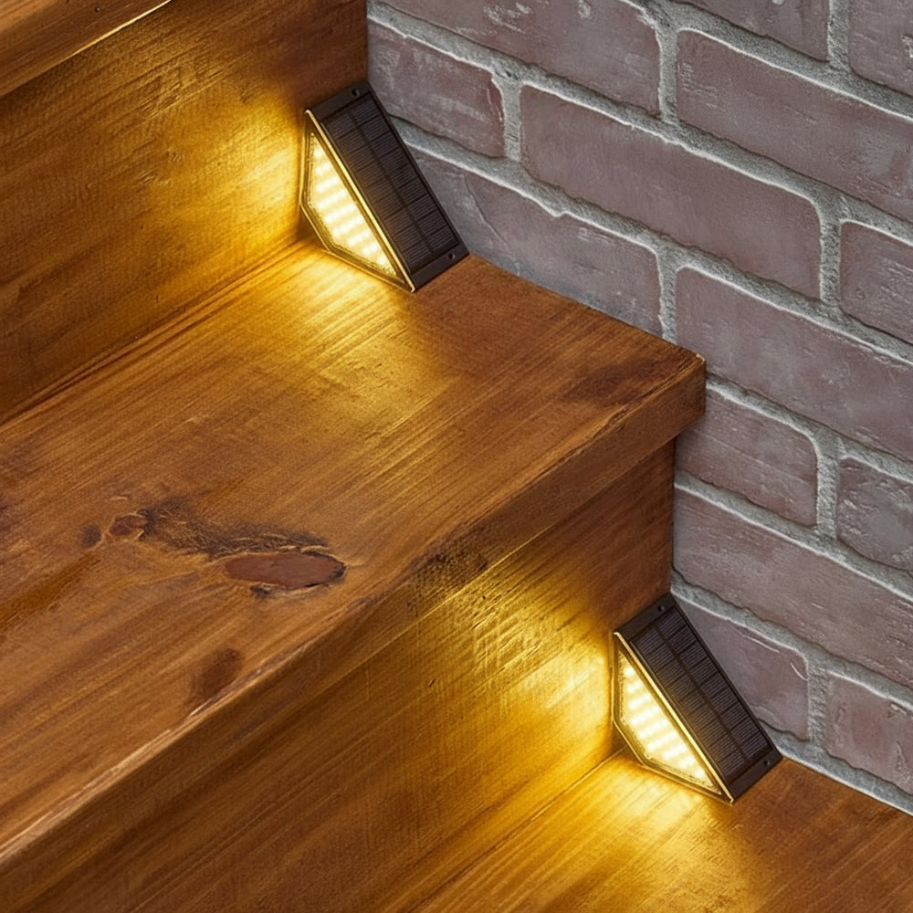 LED Solar Step Lights Set of 2 | LTD Commodities