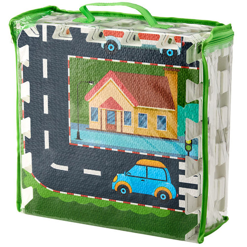City Road Puzzle Play Mat - Ultimate Imaginative Playground for Kids 12 ...
