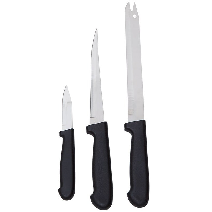 Edge of Glory™ 3 Pc. Stainless Steel Knife Set | LTD Commodities