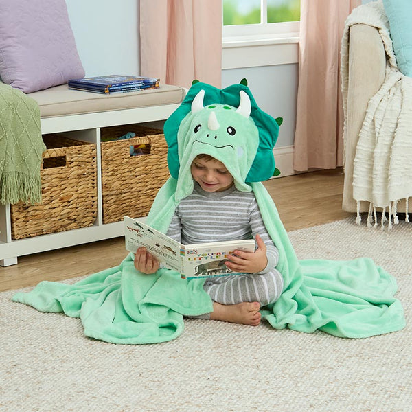 Kids' Character Hooded Fleece Throw | LTD Commodities