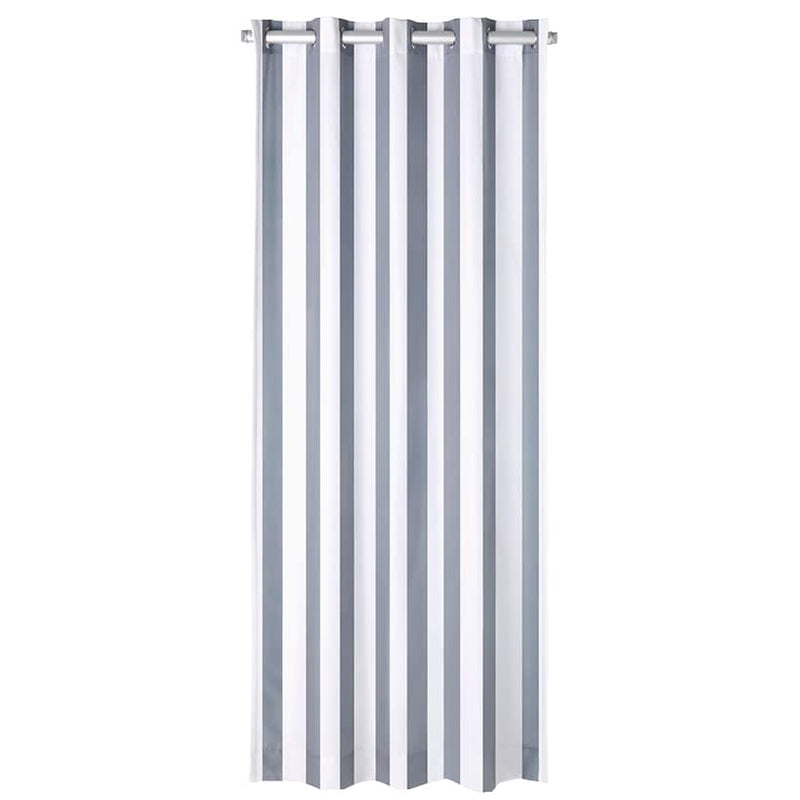 Outdoor Cabana Stripe Window Panel with Grommets | LTD Commodities