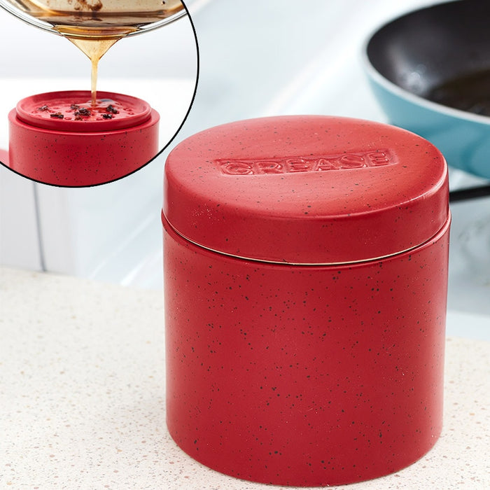Bacon Grease Storage Container with Strainer | LTD Commodities
