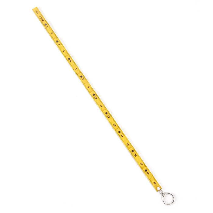 Set of 2 Mini Fold-Up Keychain Rulers | LTD Commodities