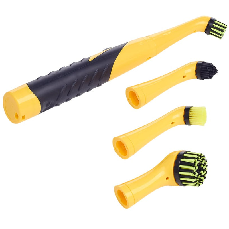 Battery Operated Power Scubber Cordless 4 Interchangable Heads | LTD ...
