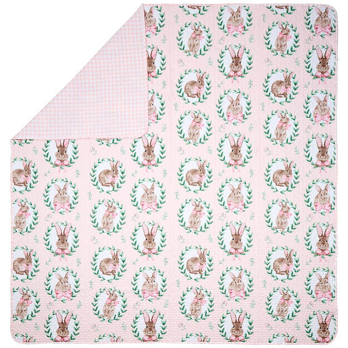 Bunnies and Bows Reversible Full/Queen or King Quilt | LTD Commodities