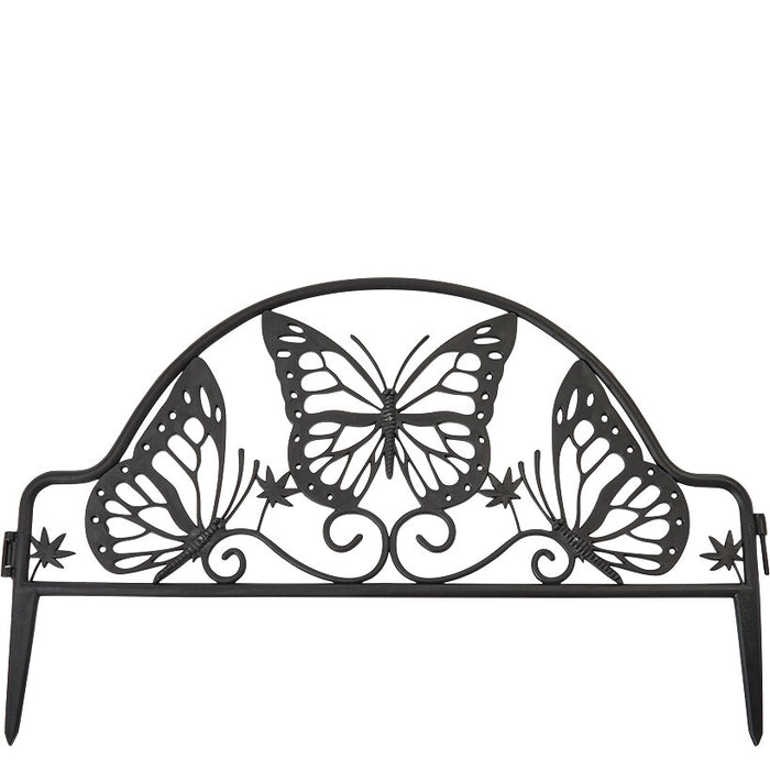 Butterfly Garden Border Fence Edging -Set of 4 | LTD Commodities