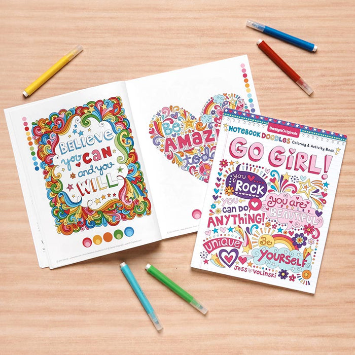 Notebook Doodles Coloring & Activity Books | LTD Commodities