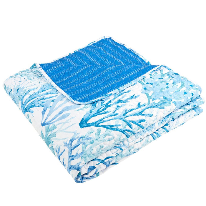 Deep Sea Dive Reversible Full/Queen or King Quilt | LTD Commodities
