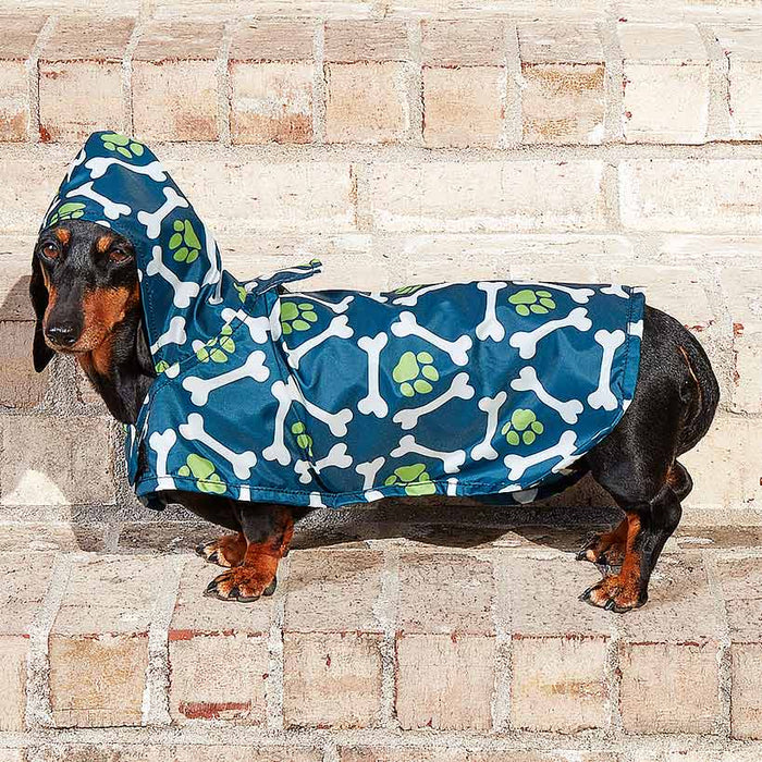 Dog Rain Poncho - Water-Resistant with Secure Belly Strap | LTD Commodities