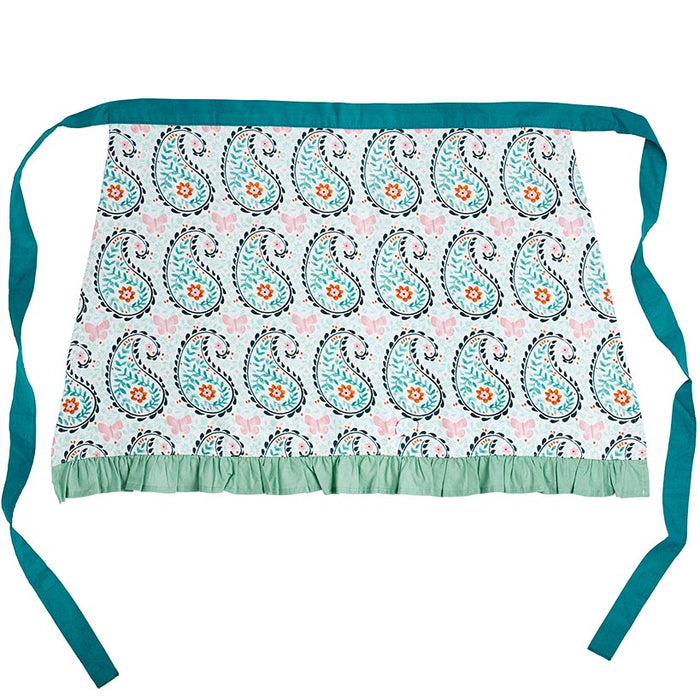 Dolly Parton Paisley Floral Half Apron - Apron Products | LTD Commodities