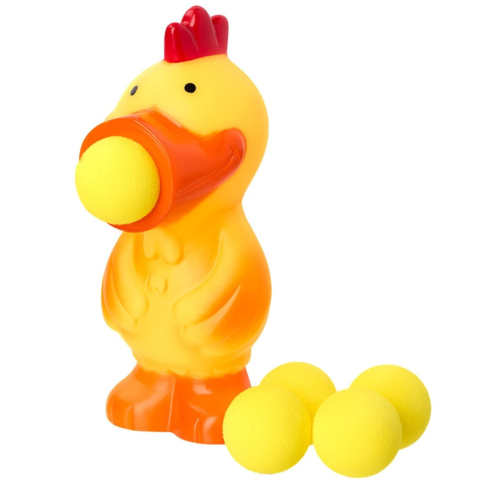 Easter Character Ball Popper Toy With 5 Foam Balls Bunny Or Chicken ...