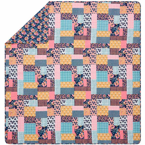 Jolene Patchwork Reversible Full/Queen or King Quilt | LTD Commodities