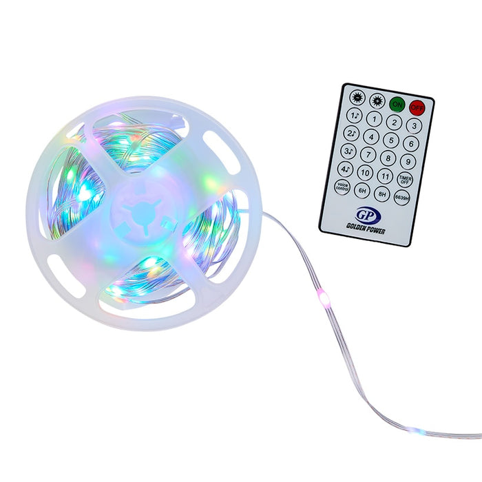 LED Strip Lights with Remote - 100 Count | LTD Commodities