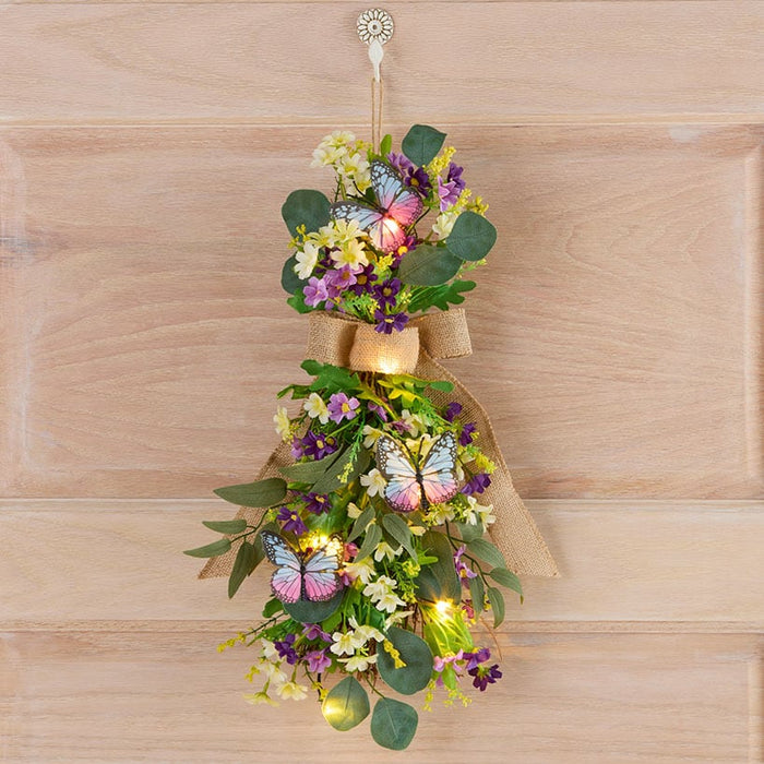 Spring Lighted Multi-Use Swag Décor - Easter Or Butterfly | LTD Commodities