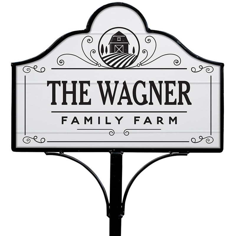 Personalized Family Farm Yard Sign Magnet | LTD Commodities