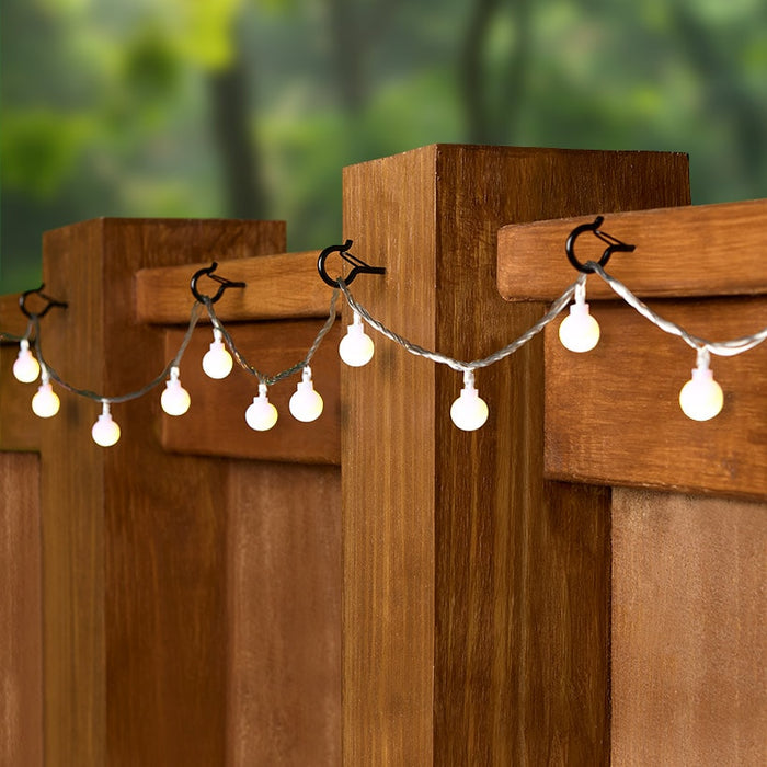 Outdoor Screw-In Q-Hanger Hooks for String Lights and Hanging Baskets ...