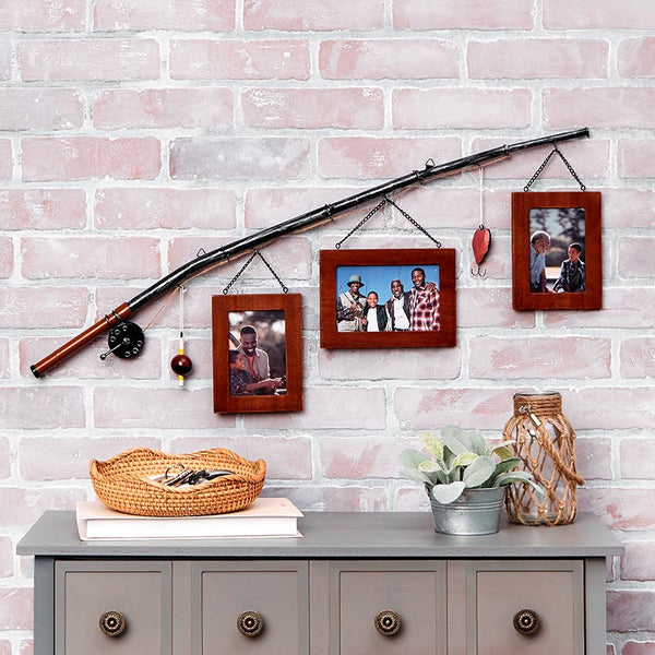 Hunting or Fishing Themed Decor with Hanging Frames | LTD Commodities