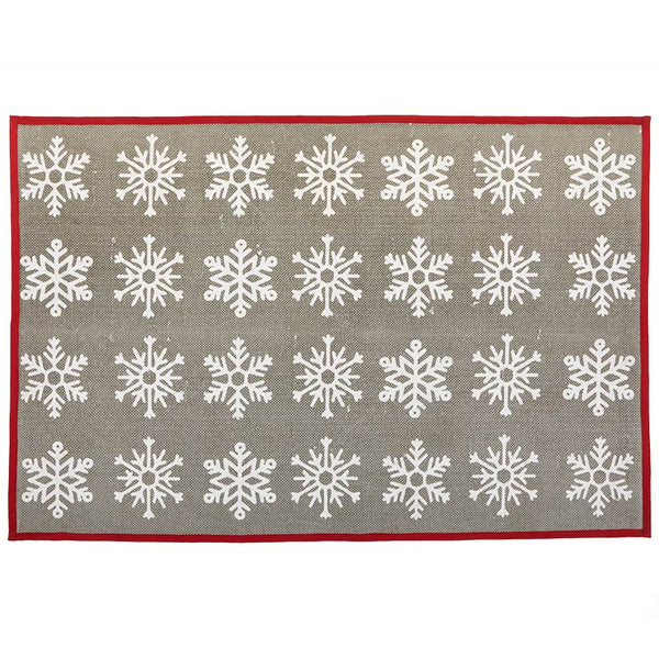 Snowflake Pattern Area Rug | LTD Commodities