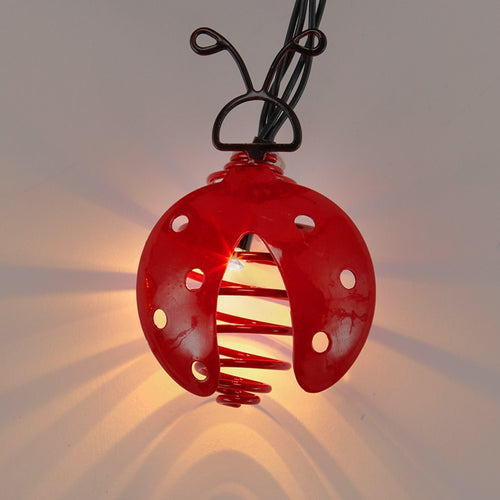 Solar Ladybug String Lights | LTD Commodities