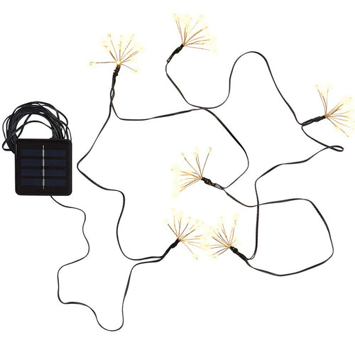 Solar Starburst String Lights With 8 Light Modes | LTD Commodities