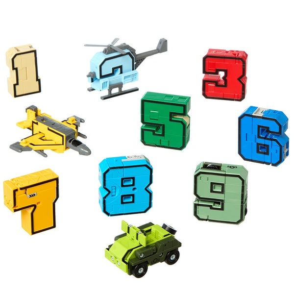 Kids' Transforming Numbers Bots - Numbers to Vehicles and Back | LTD ...