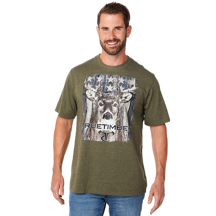 True Timber Americana Men's Short Sleeve Graphic T-Shirt | LTD Commodities